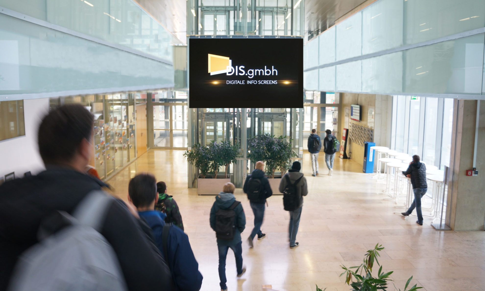 dis.gmbh – Digitale Info Screens